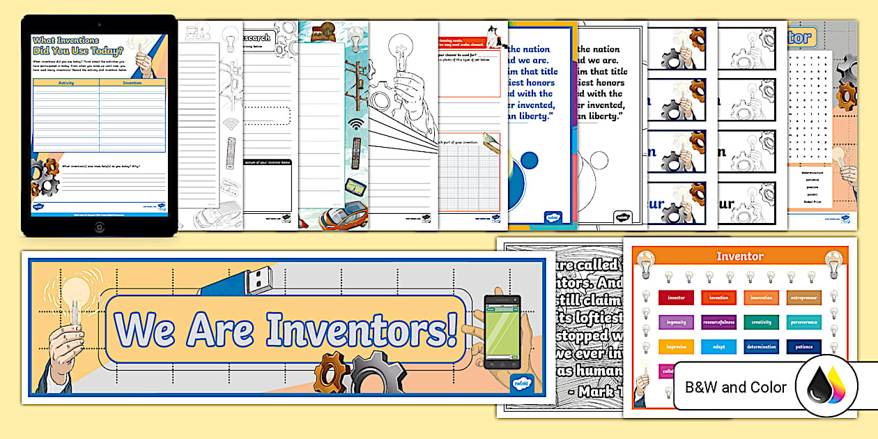Kid Inventors Day Resource Pack - Twinkl