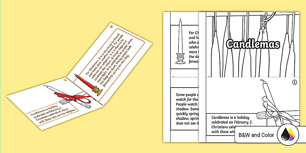 Candlemas Printable Reading Book (teacher made) - Twinkl
