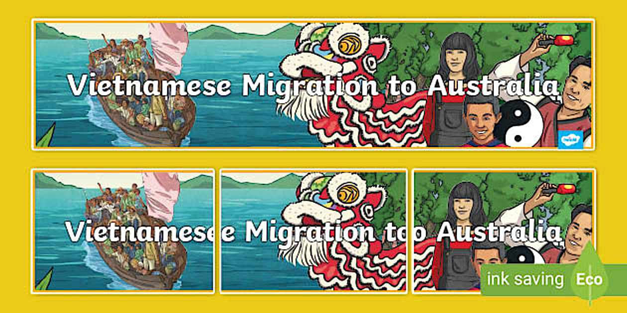 Vietnamese Migration to Australia Display Banner - Twinkl