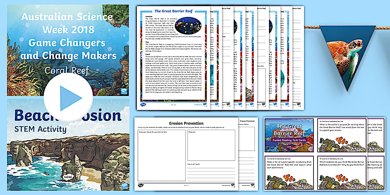 Australian Science Week 2018 - Year of the Reef Upper Primary Activity Pack