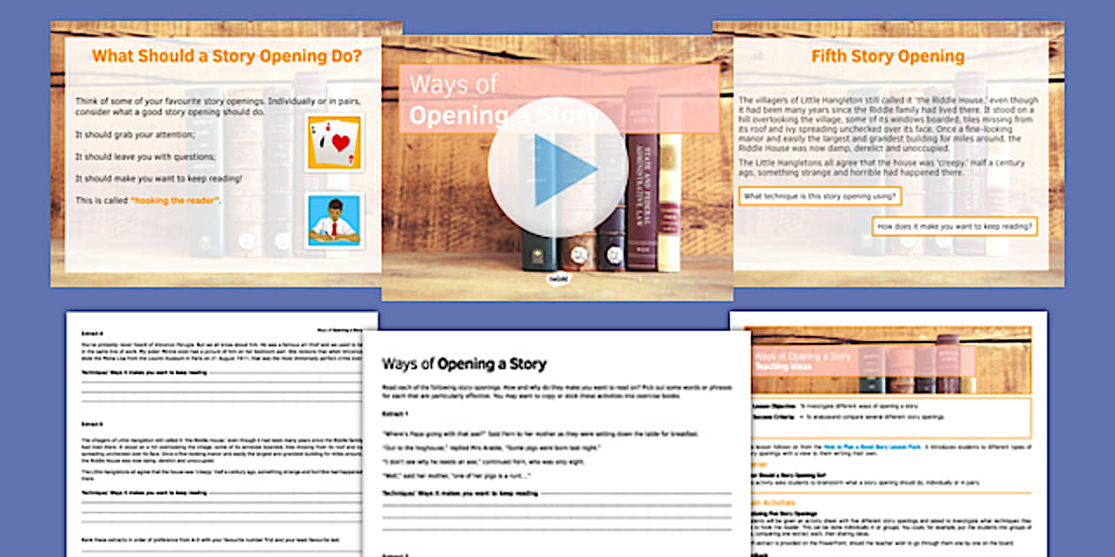 Story Openings KS3 | Narrative Writing | Beyond English