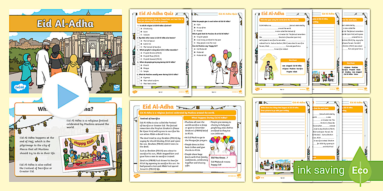 KS1 Eid Al-Adha Teaching Pack (teacher made) - Twinkl