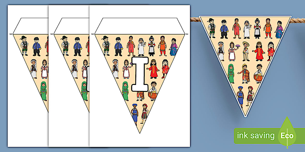 International Day Bunting