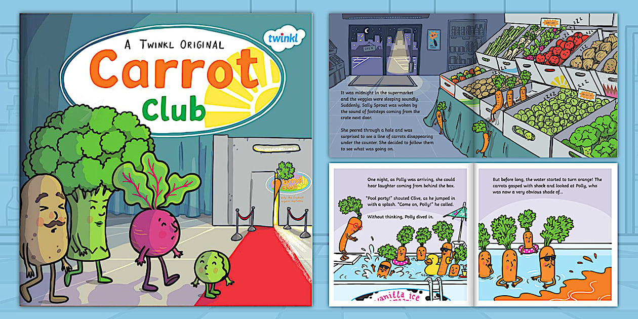 Carrot Club eBook - Anti-Bullying Story for Kids - Twinkl