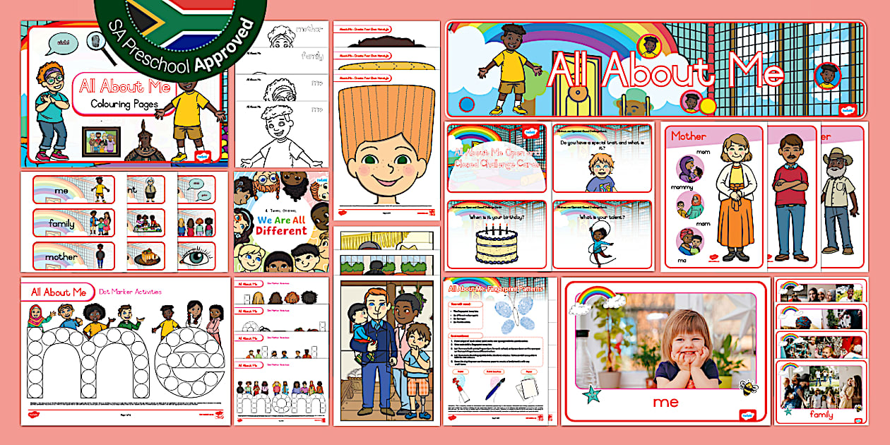 All About Me: Resource Pack