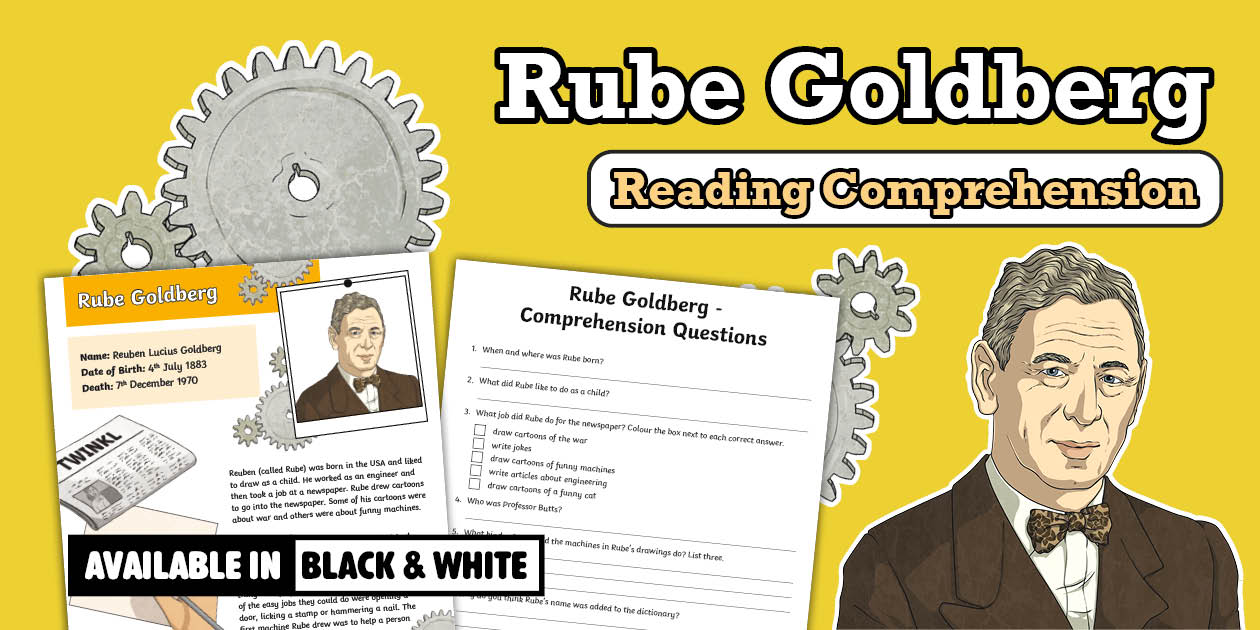 Rube Goldberg Differentiated Reading Comprehension