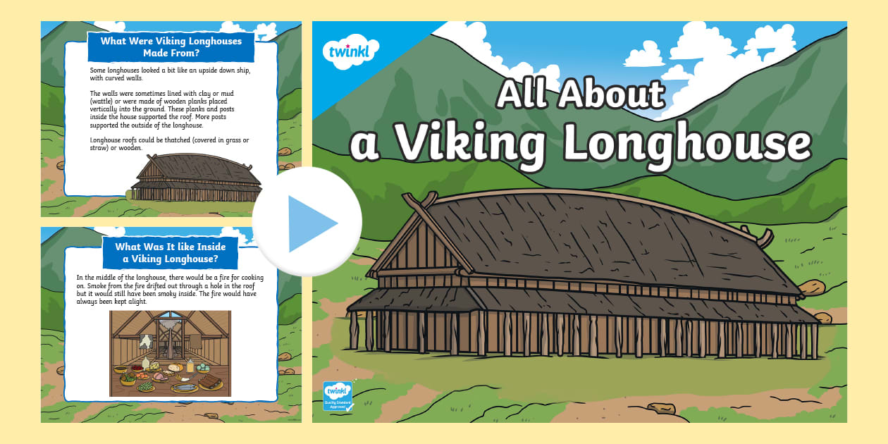 All About a Viking Longhouse PowerPoint (teacher made)
