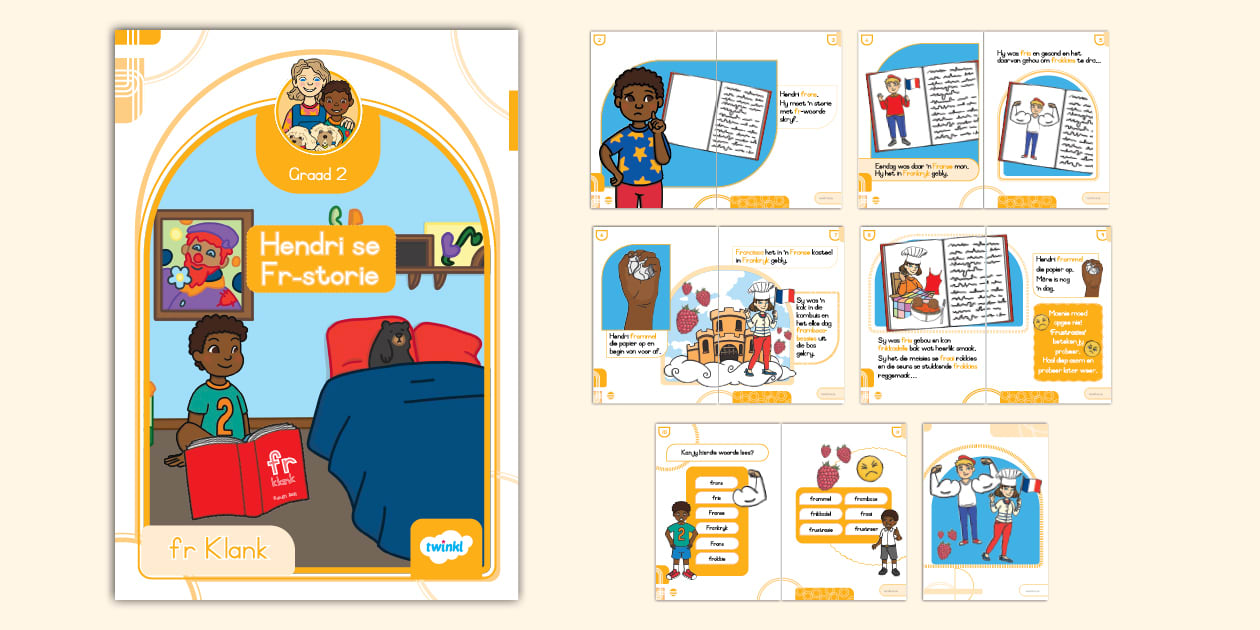 Graad 2 Klanke eBoek fr- (Teacher-Made) - Twinkl