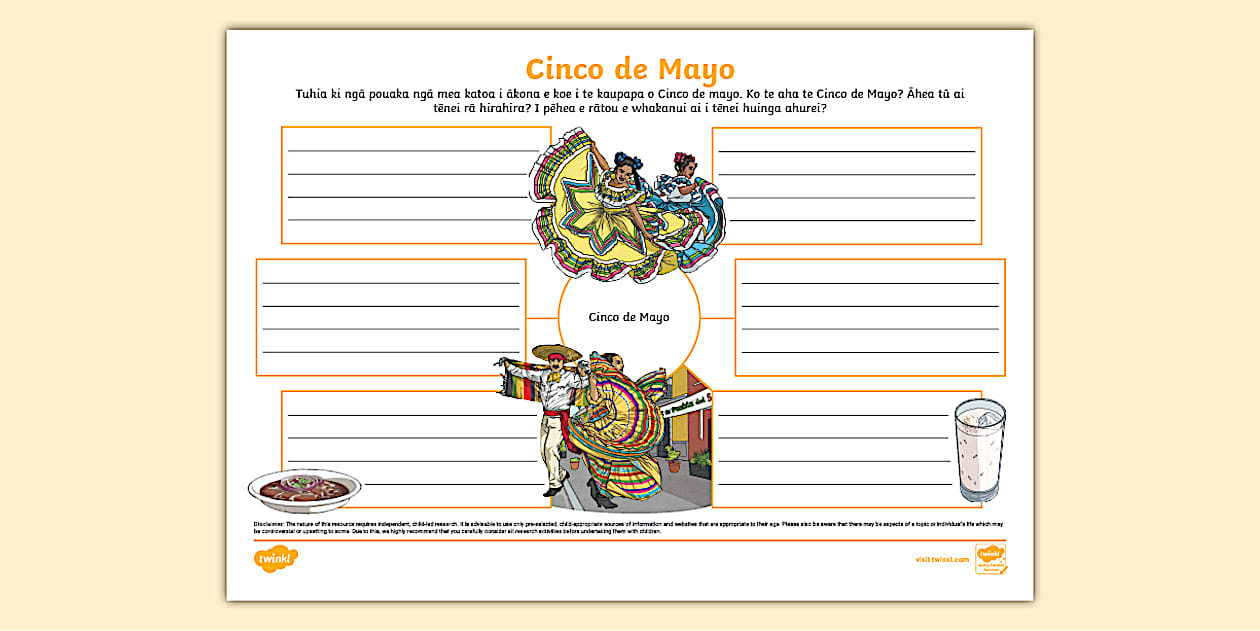 Cinco de mayo - He Mahere Huatau (teacher made) - Twinkl