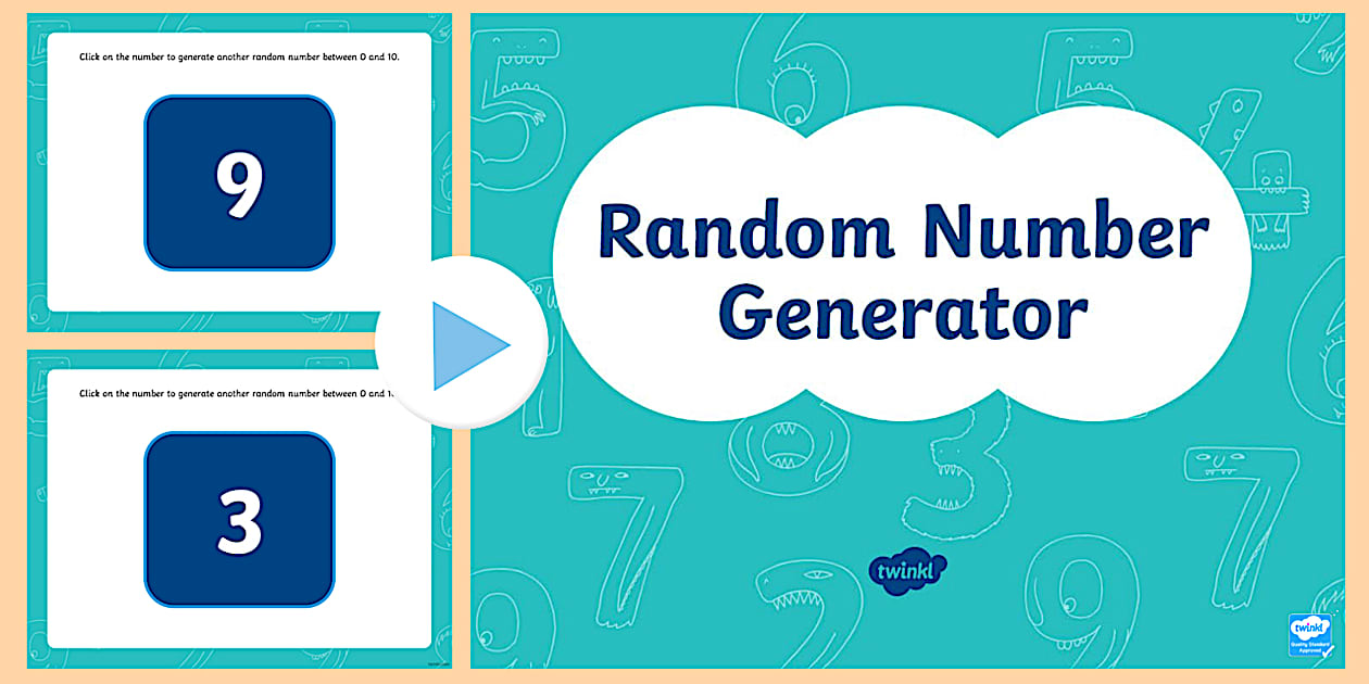Random Number Generator PowerPoint | Numbers 0-10 - Twinkl