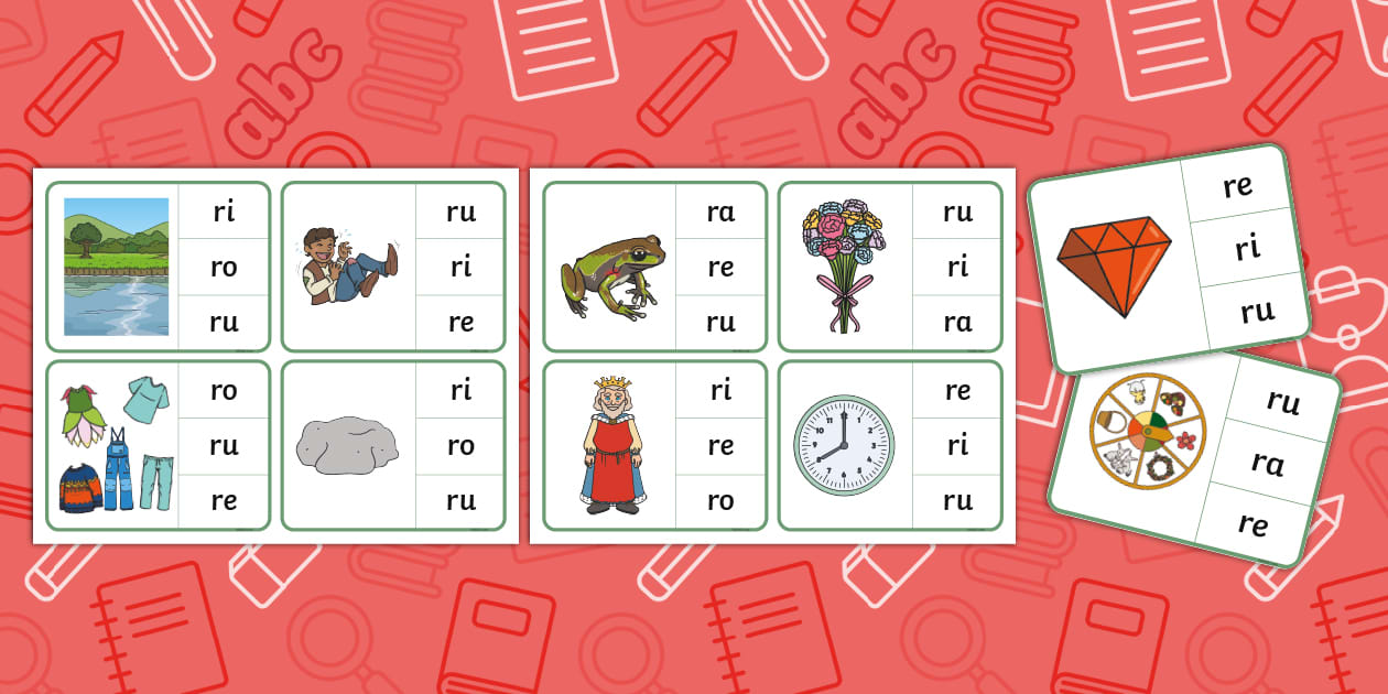 Tarjetas Sonido Inicial: Letra R - Twinkl