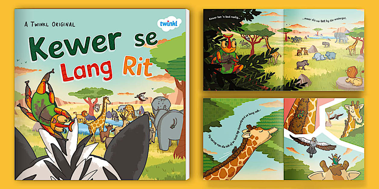 Kewer se Lang Rit eboek (teacher made) - Twinkl