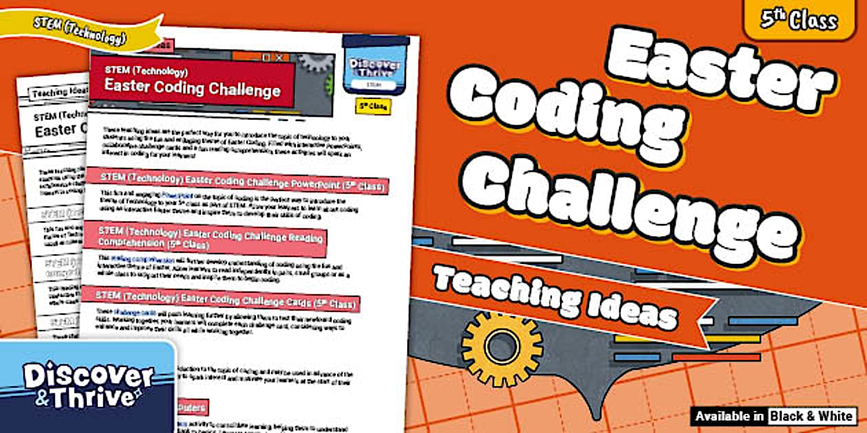 Easter Coding Challenge Teaching Ideas