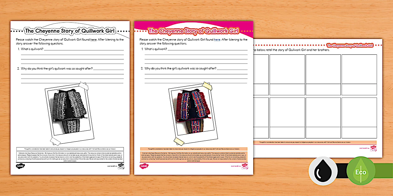 FREE! - The story of Quillwork girl (teacher made) - Twinkl