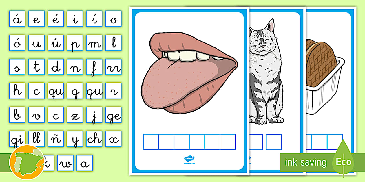Buscar las letras: Palabras con la G y la Gu - Twinkl