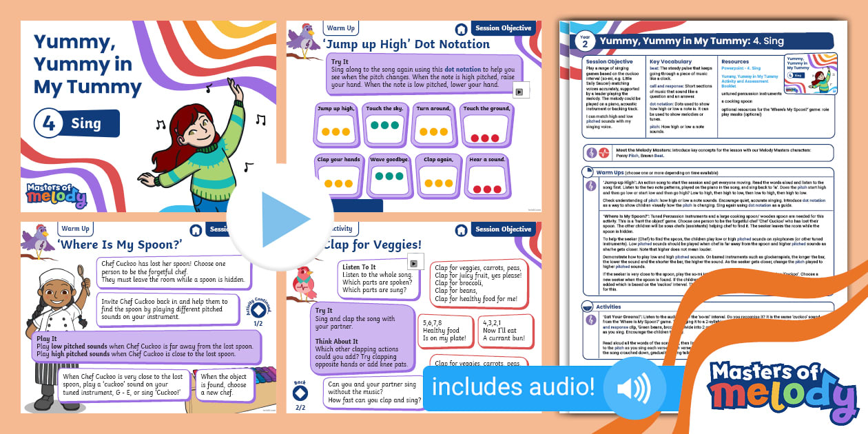 👉 Year 2 Yummy, Yummy in My Tummy - Session 4 - Twinkl