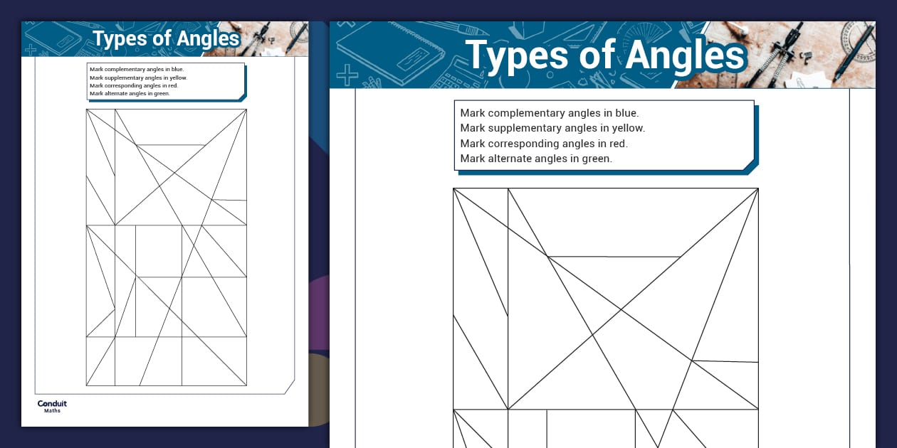 Types of Angles Challenge (Lehrer gemacht) - Twinkl
