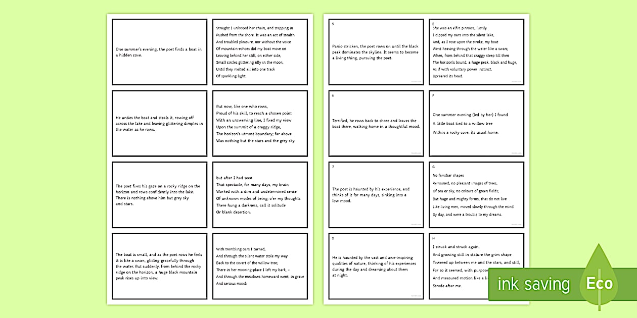 Editable Poem Jigsaw Worksheet to Support Teaching on an Extract from 'The