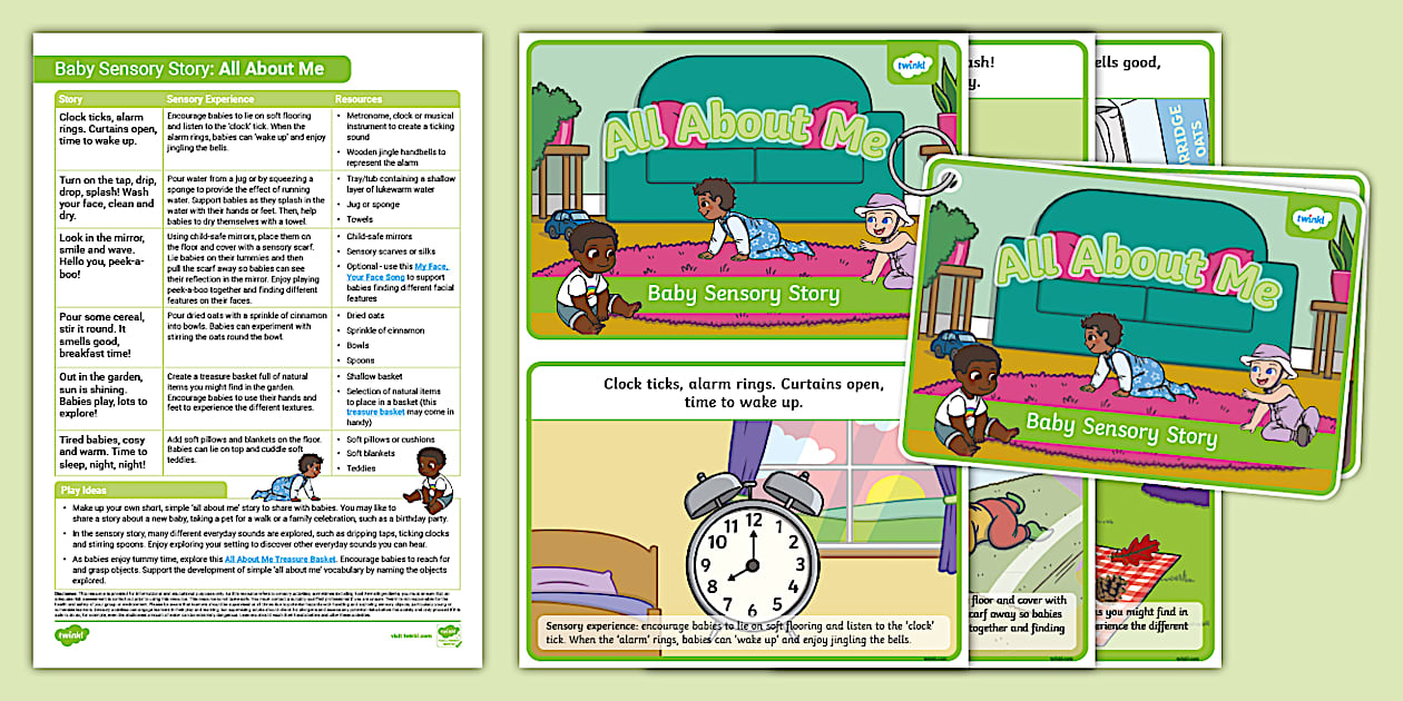 Baby Sensory Story: All About Me | Twinkl - Twinkl