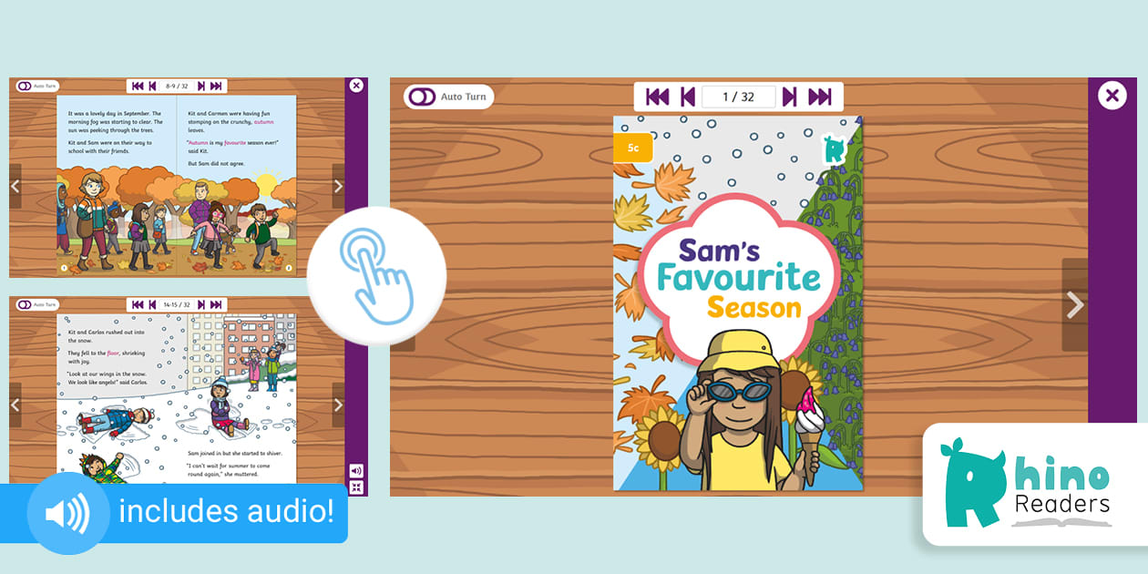 Level 5c Reading Scheme Book: Sam's Favourite Season