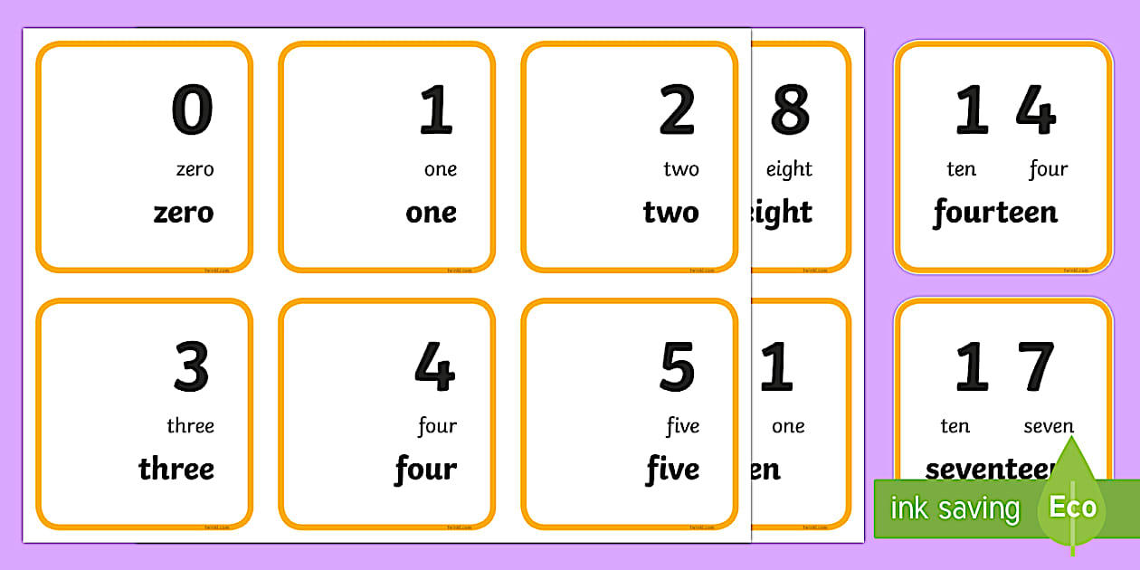 0 20 To Understand Teen Numbers Digit Cards and Activity - maths