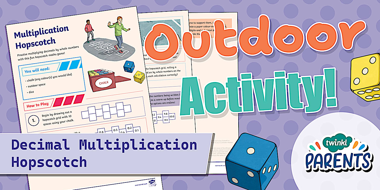 👉 SEND Maths Support: Decimal Multiplication Hopscotch (Year 6 Level)