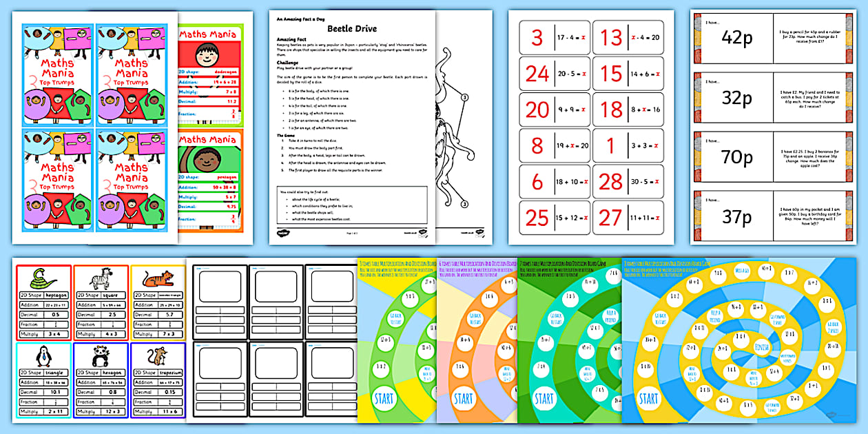 Maths Games for Kids | Twinkl Teaching Resources - Twinkl