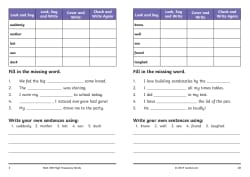 Next 200 High Frequency Words Activity Book (teacher made)