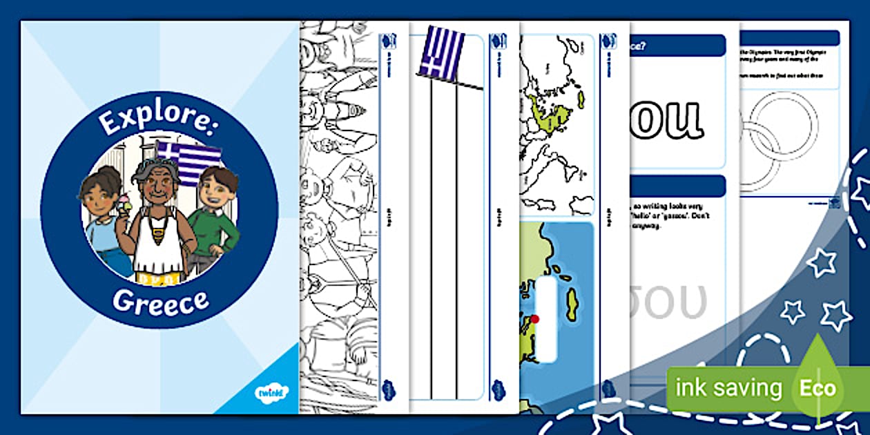 Explore: Greece Activity Booklet