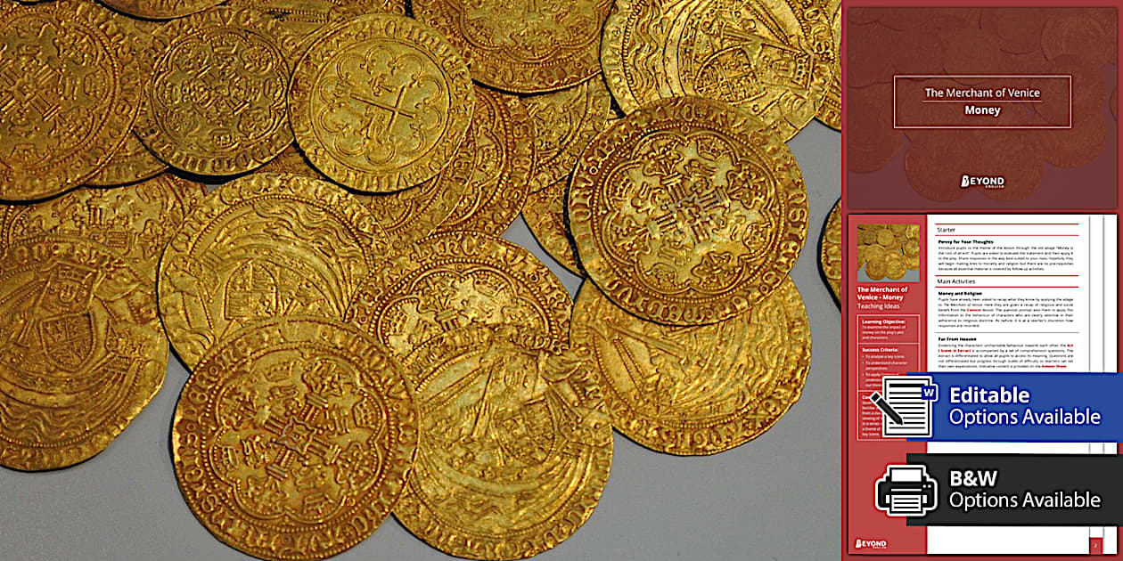 Money in The Merchant of Venice | GCSE Shakespeare | Beyond