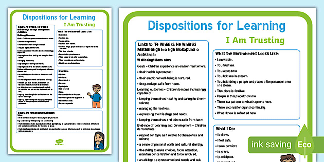 Dispositions: Curiosity Large Information Poster - Twinkl