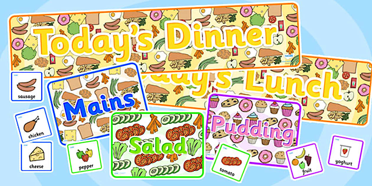 Dinner Time Communication Pack-dinner, dinner time, food, meals,