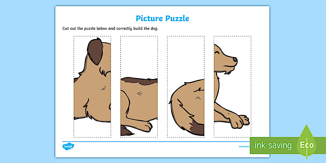 Visual Processing Puzzle (Teacher-Made) - Twinkl