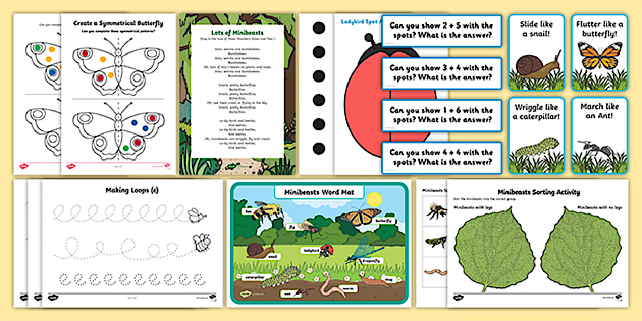 Wales Home Learning Pack Nursery/Reception Week 5 - Twinkl