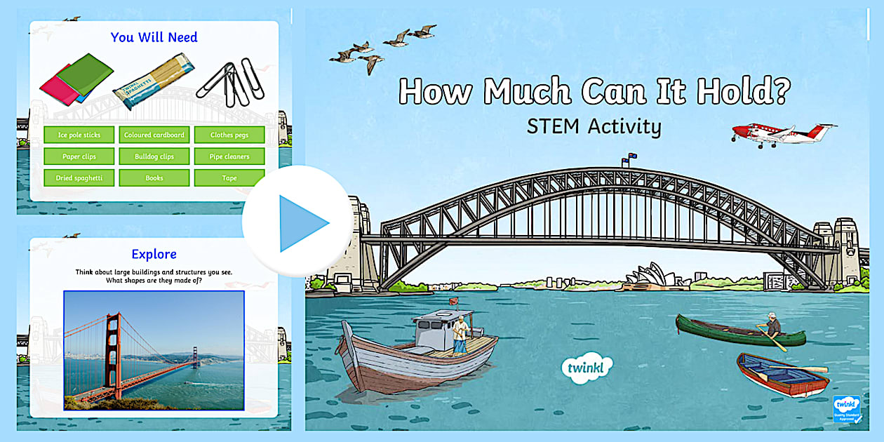 Engineering PowerPoint | How Much Can It Hold? | STEM | Y3-6