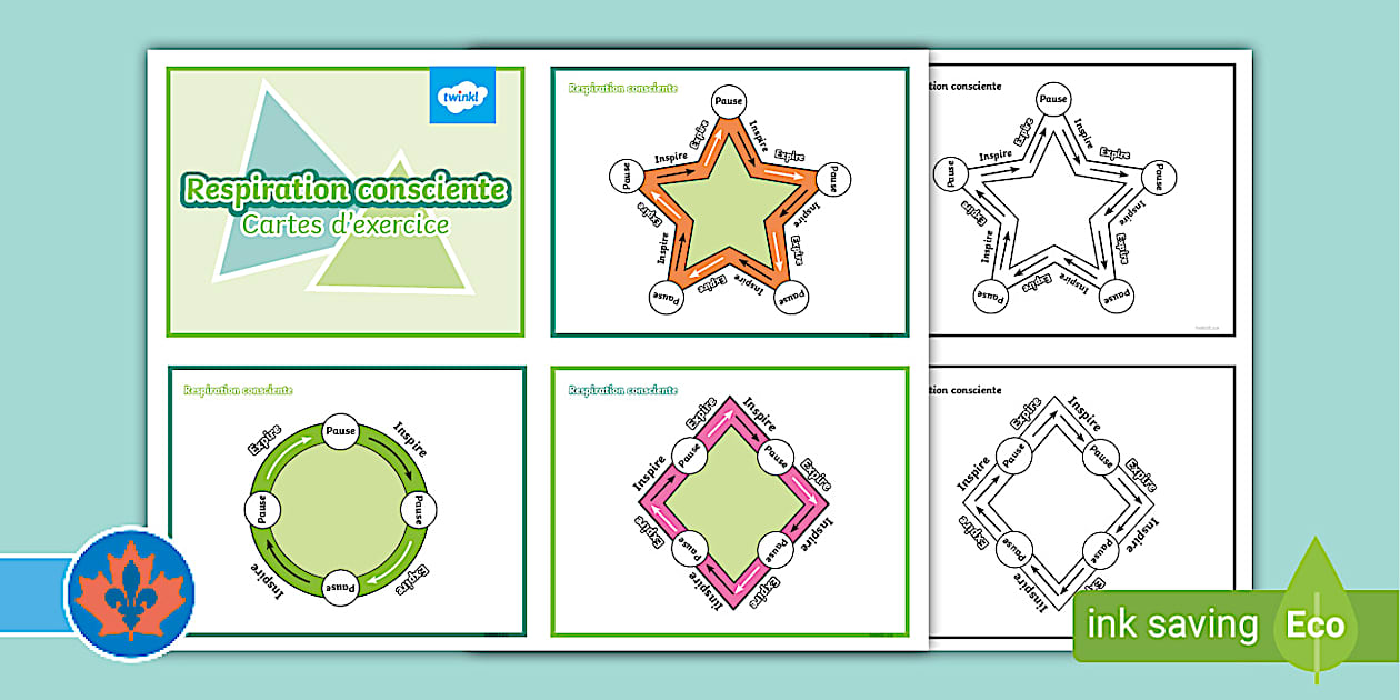 Cartes d'exercices de respiration | Twinkl