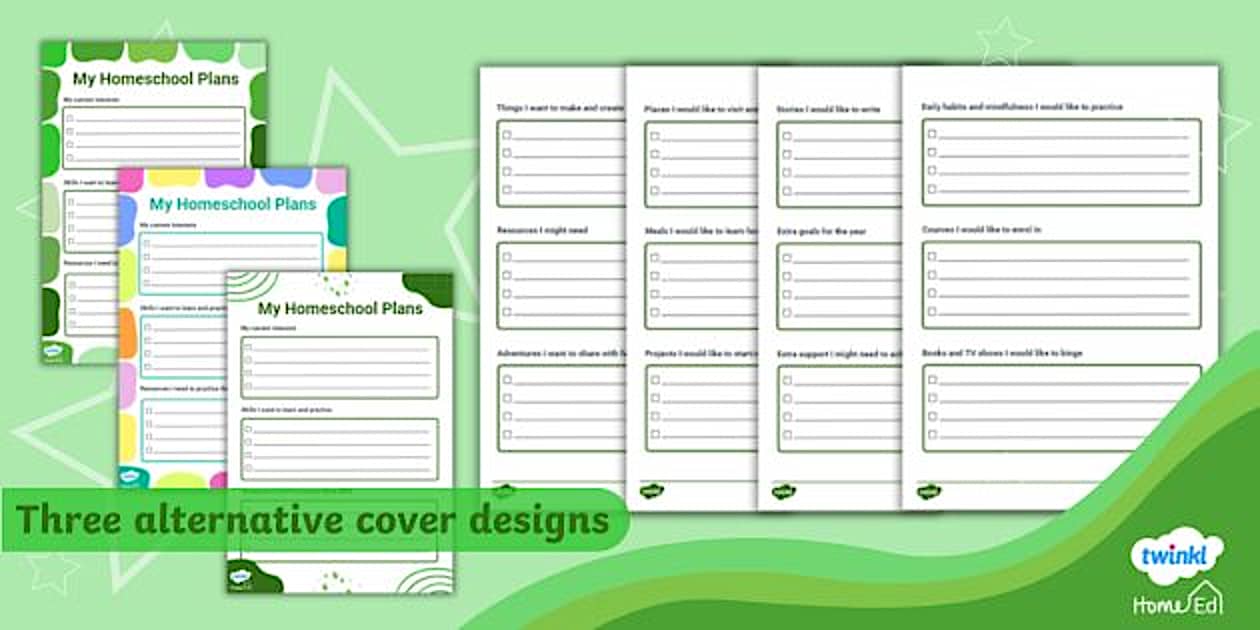 Unschooling Planning Notes (teacher made) - Twinkl