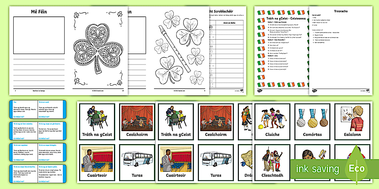 Seachtain Na Gaeilge Ideas for 5th/6th Class | Resource Pack