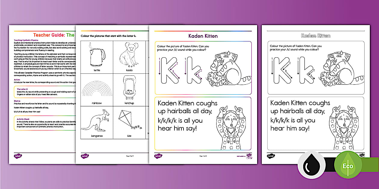 Phonics: K - Phonics Canada | Twinkl