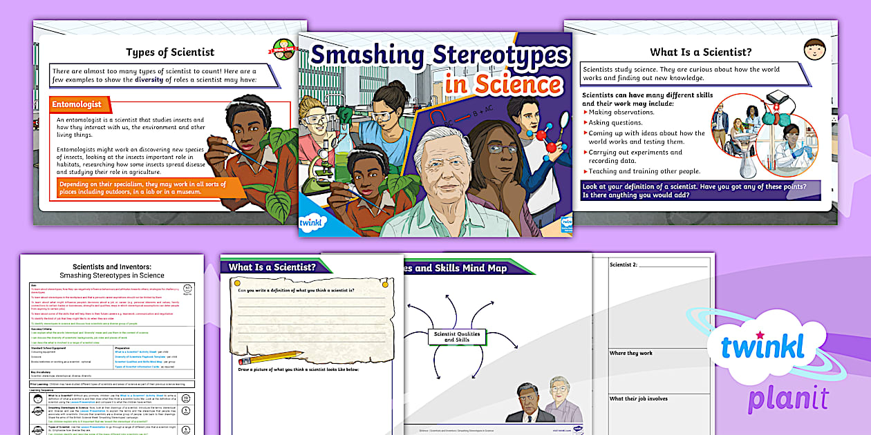 British Science Week 2023 KS2 Smashing Stereotypes In Science