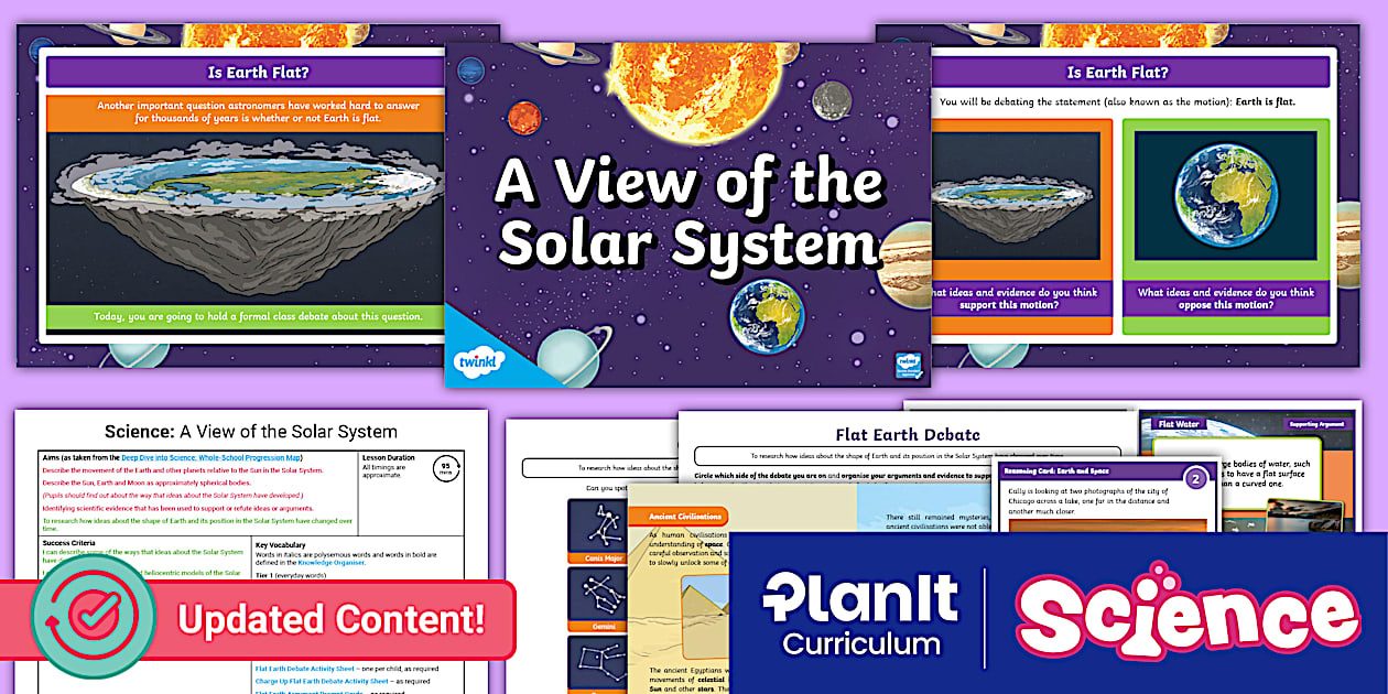 Changes In The Solar System | Y5 Earth and Space Lesson 2