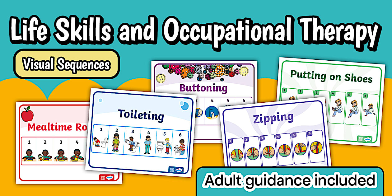 ARAL Resource Pack: Life Skills and Occupational Therapy Visual Sequences