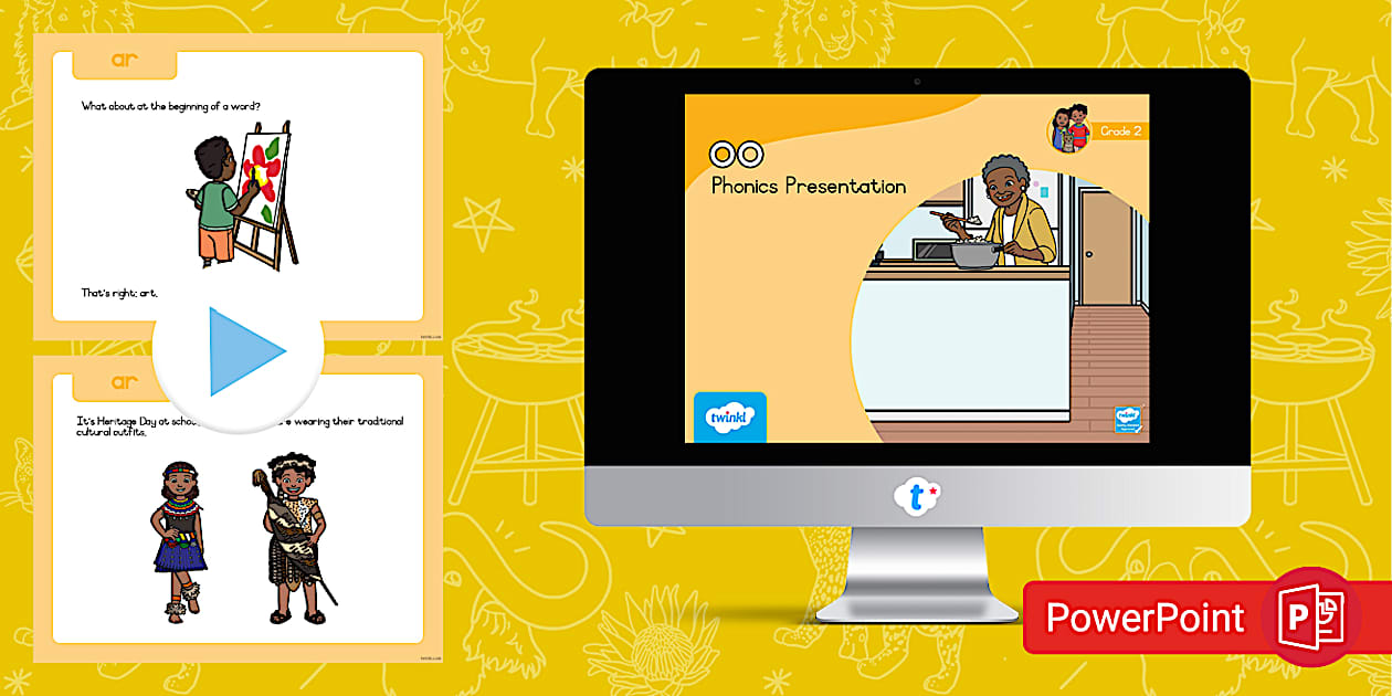 Grade 2 Phonics: -ar PowerPoint