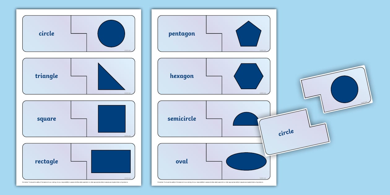 👉 2D Shape Matching Puzzle - Twinkl Maths - Twinkl