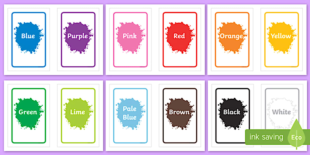 Ikea Tolsby Editable Color Group and Table Signs - Twinkl