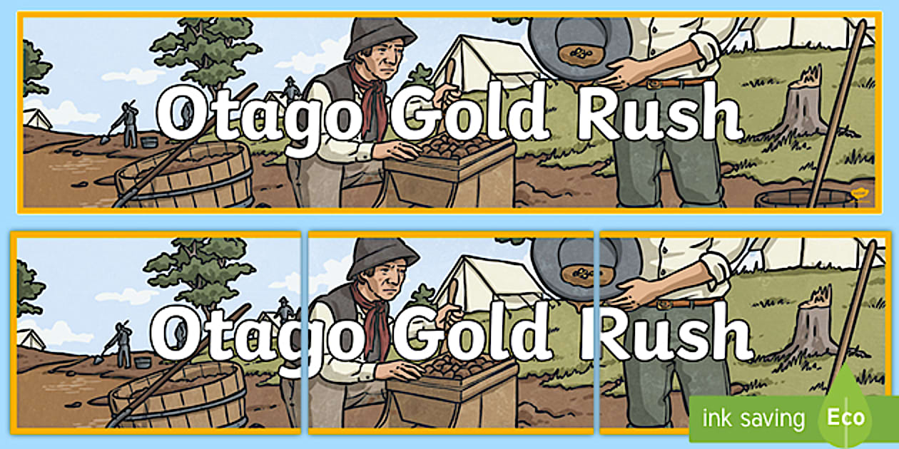 Otago Gold Rush Display Banner
