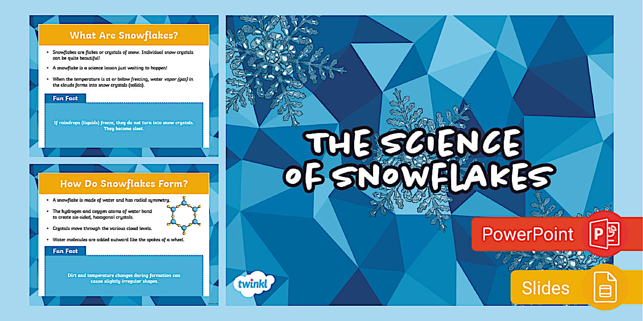Snowflake PPT & Google Slides | 6th-8th Grade | Twinkl USA