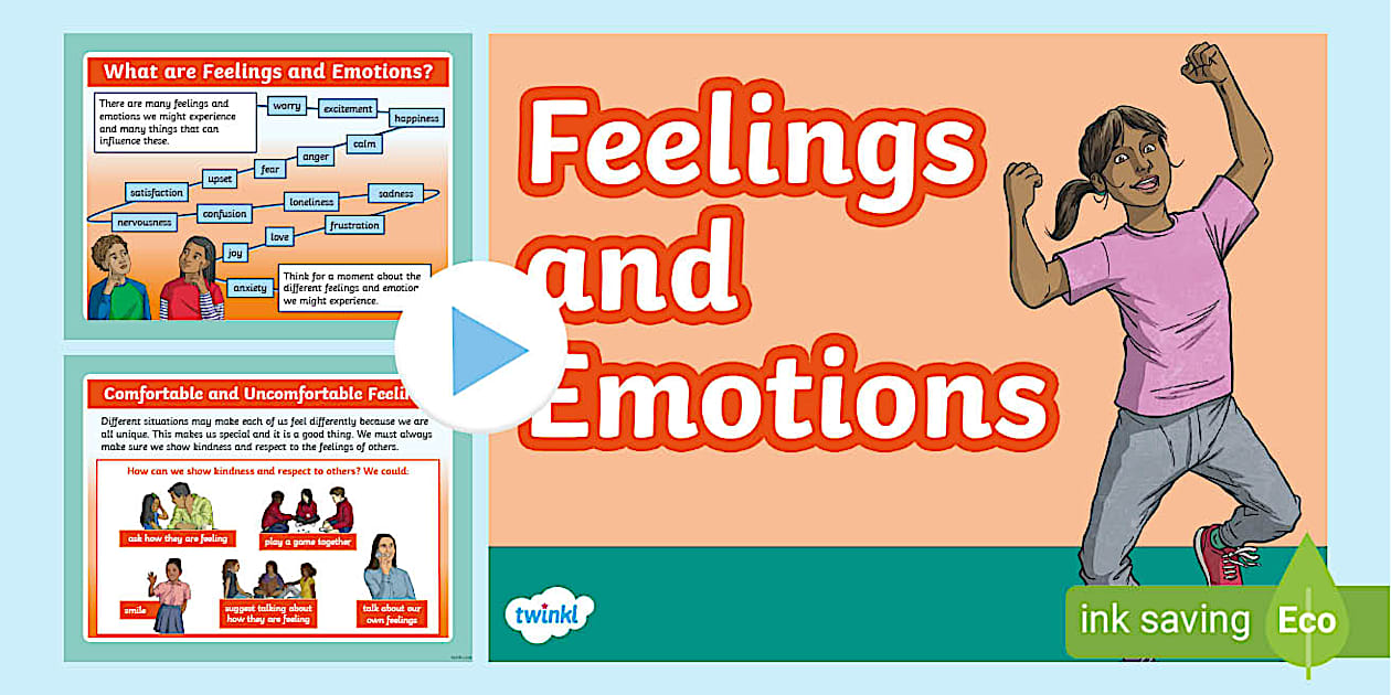 Feelings and Emotions KS2 Powerpoint - Wellbeing Resources