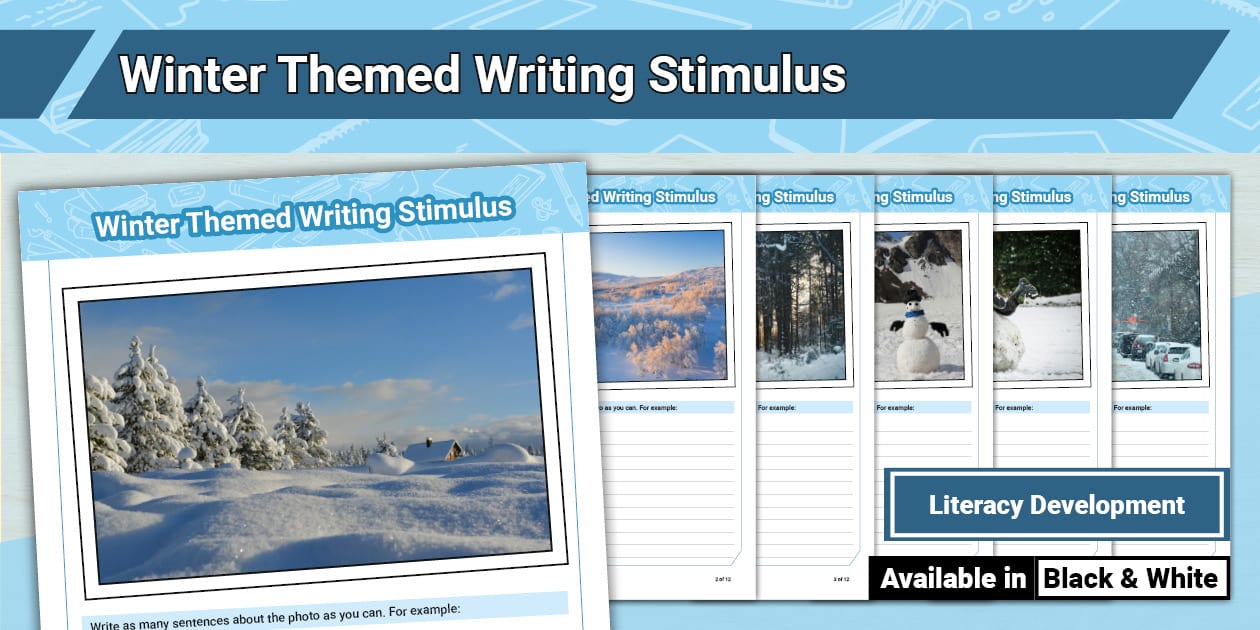 Winter Themed Writing Stimulus