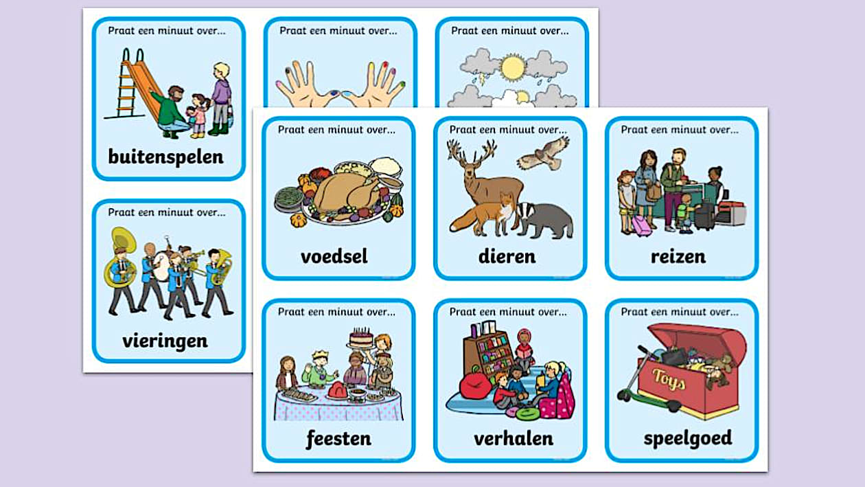 Praat een Minuut Activiteit (teacher made) - Twinkl